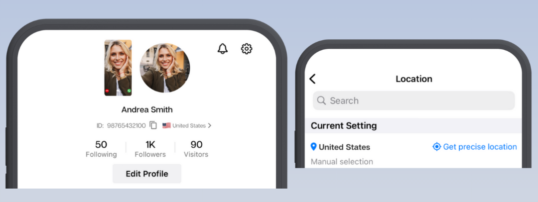 내 위치 설정 또는 변경 어떻게 해? – FaceCall 도움말 센터